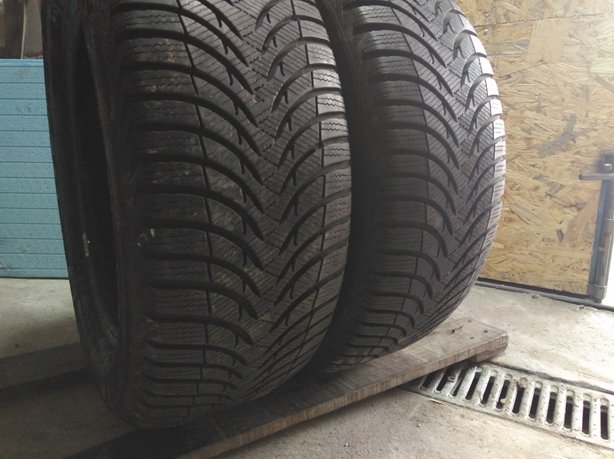 Купить зимние шины б/у Michelin Alpin A4 225/55 R16 20% в Киеве - Shina ...