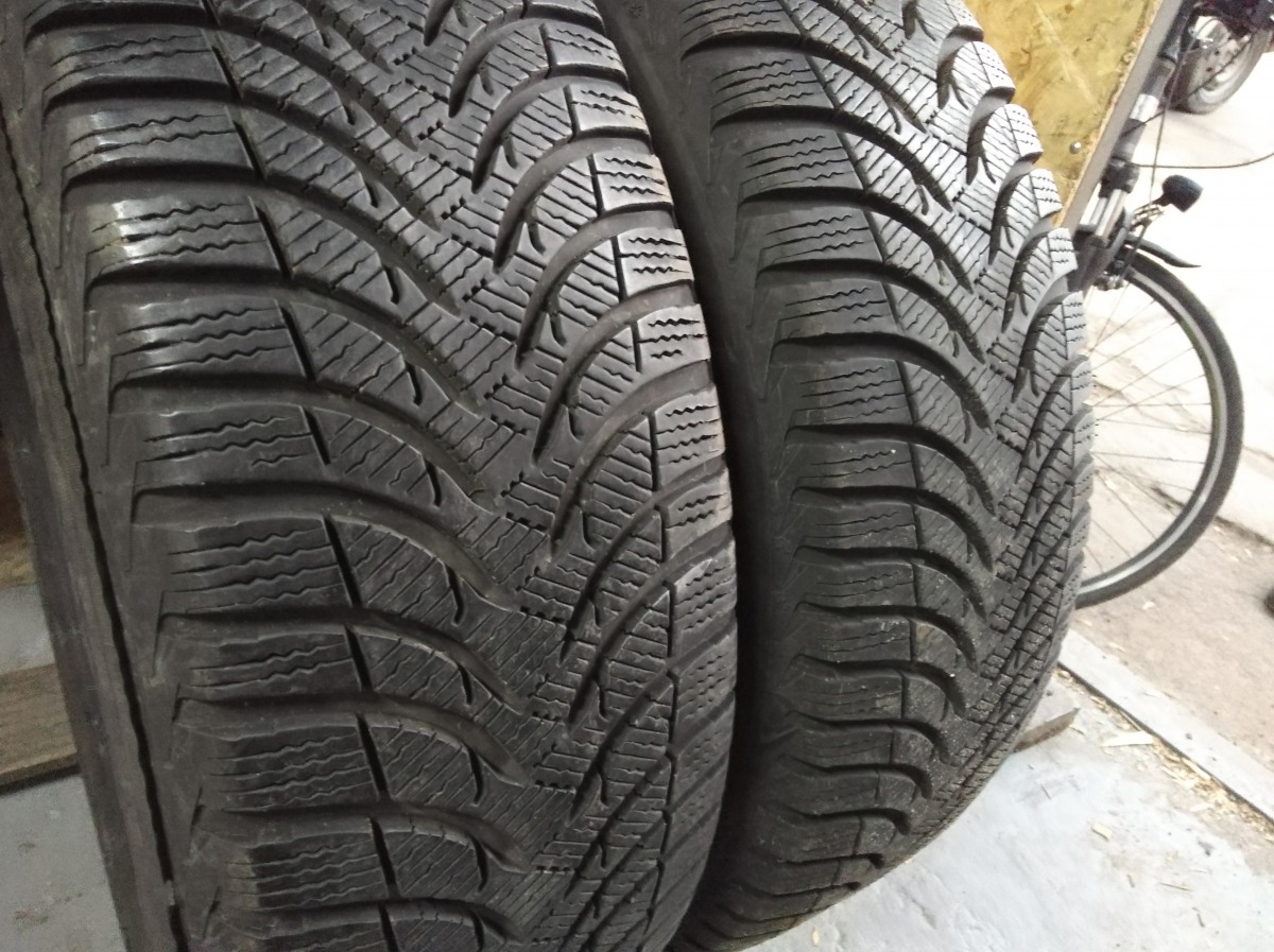 Купить зимние шины б/у Michelin Alpin A4 215/60 R17 10% в Киеве - Shina ...